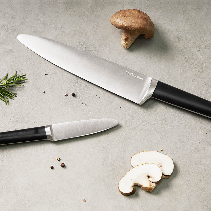 Mua Bộ Dao 7 Món Lock&Lock Gồm 6 Dao, 1 Khối Đỡ Dao Nam Châm Bằng Gỗ ...