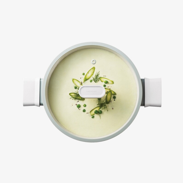 Mua Nồi 2 Tay Cầm Suit LocknLock 22cm - Màu Mint - CSU1222MIT giá chỉ ...