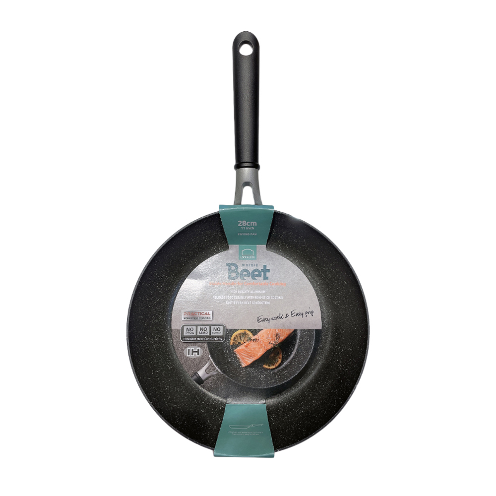 Chảo Beet Marble Bằng Nhôm 28Cm (Sử Dụng Bếp Từ) - 3 Màu - Locknlock ...