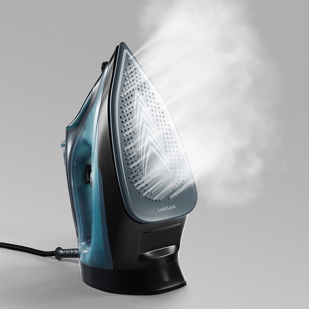 Bàn Ủi Hơi Nước LocknLock Steam Iron 220 - 240V, 50/60Hz, 2000 - 2400W ...