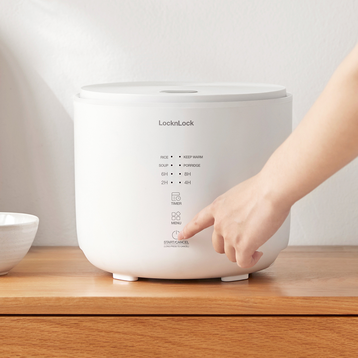 Mua Nồi Cơm Điện LocknLock Bianco Donggeurami Rice Cooker 220V, 50Hz ...